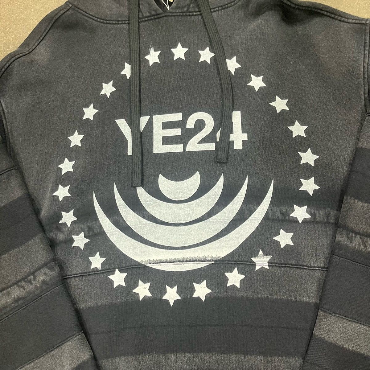 Balenciaga Balenciaga Denim Washed Hoodie “Ye24” Brand New | Grailed