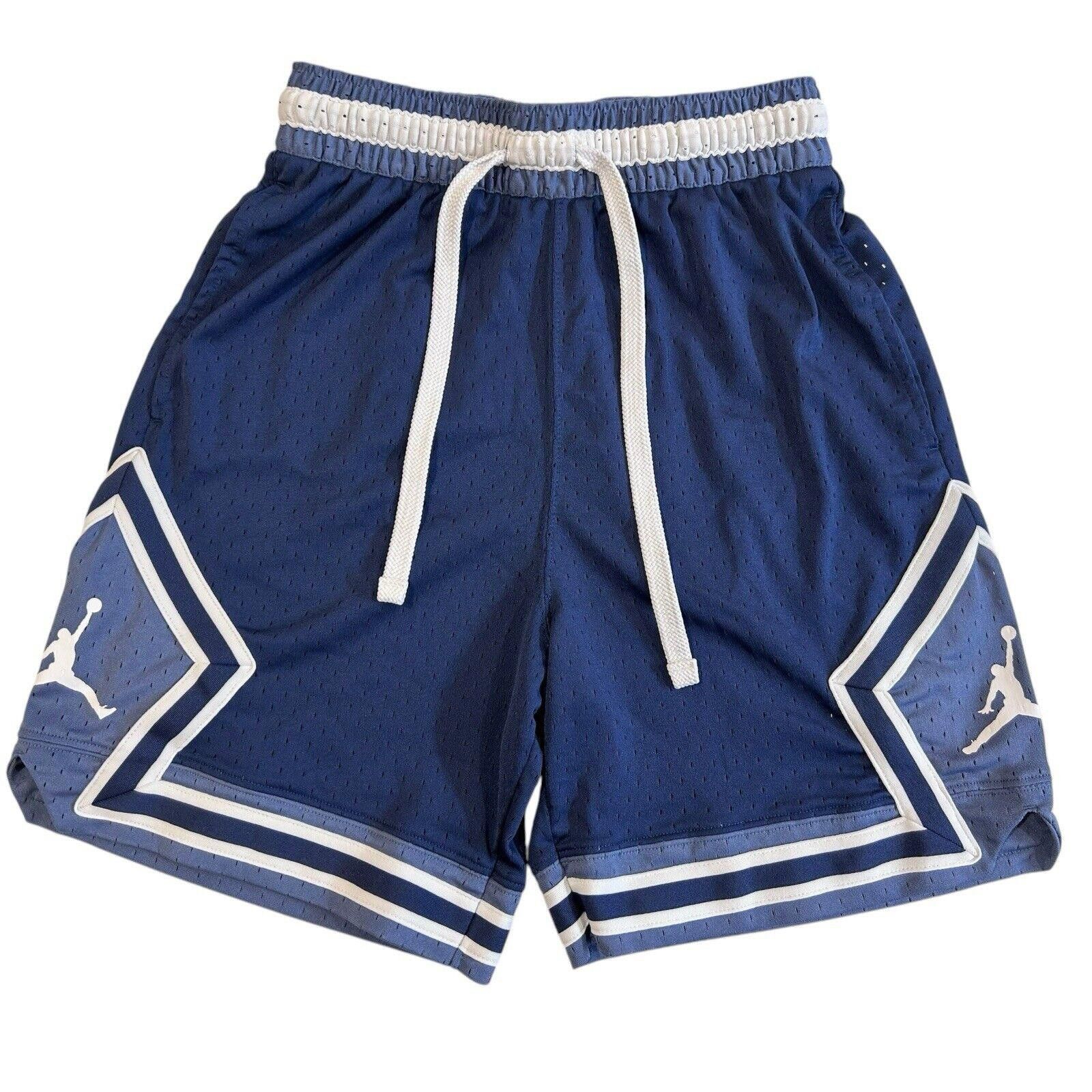 Designer Nike Air Jordan Sport Diamond Dri-fit Shorts Blue Small | Grailed