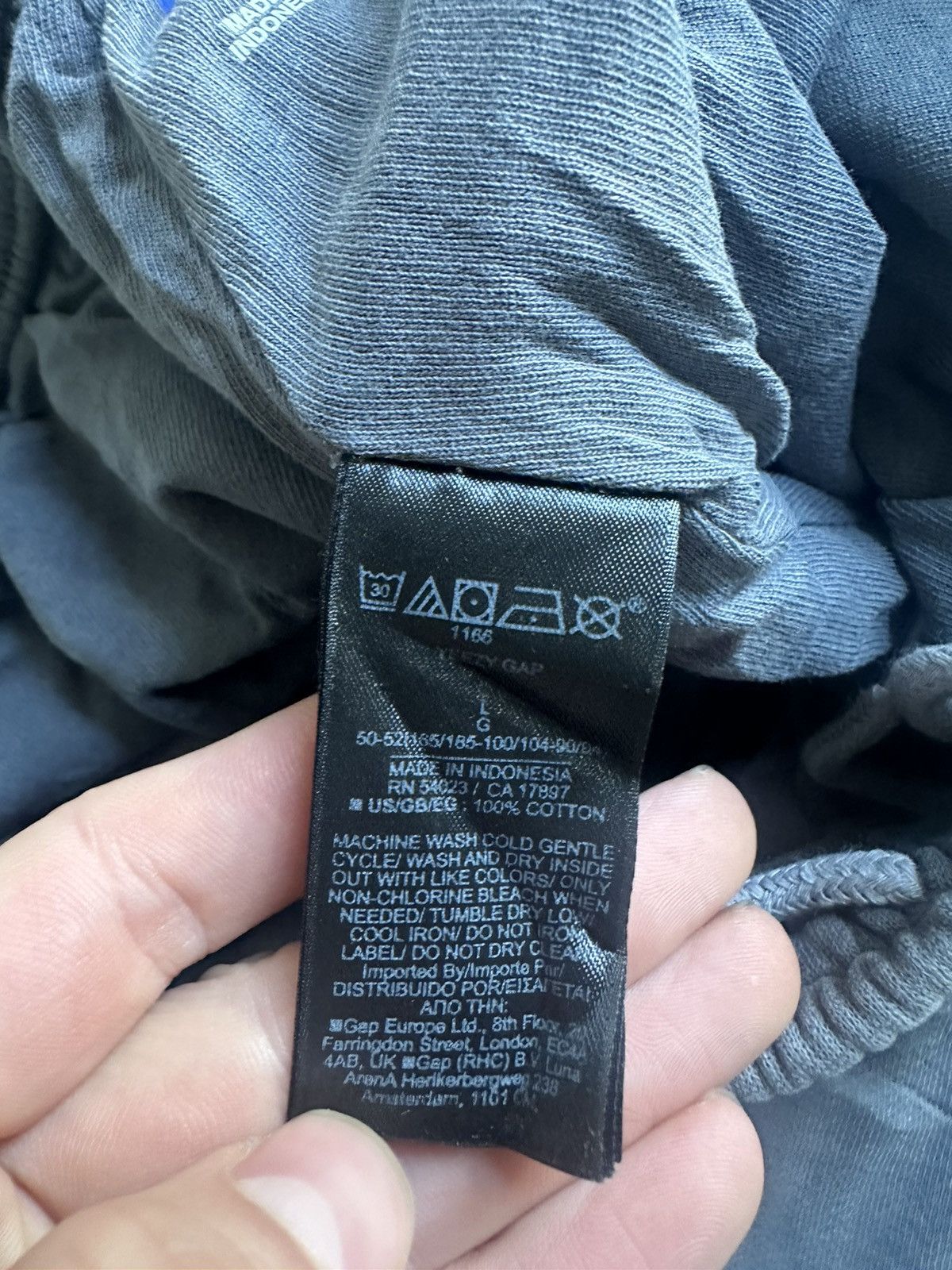 Balenciaga × Gap × Kanye West Yeezy Gap Wide Leg Double Layer ...