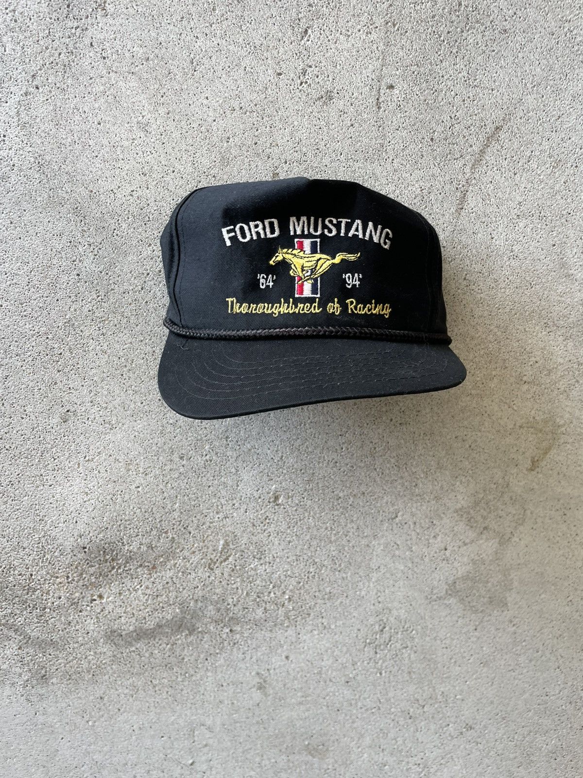 Vintage Vintage Ford Mustang Thoroughbred of Racing hat | Grailed