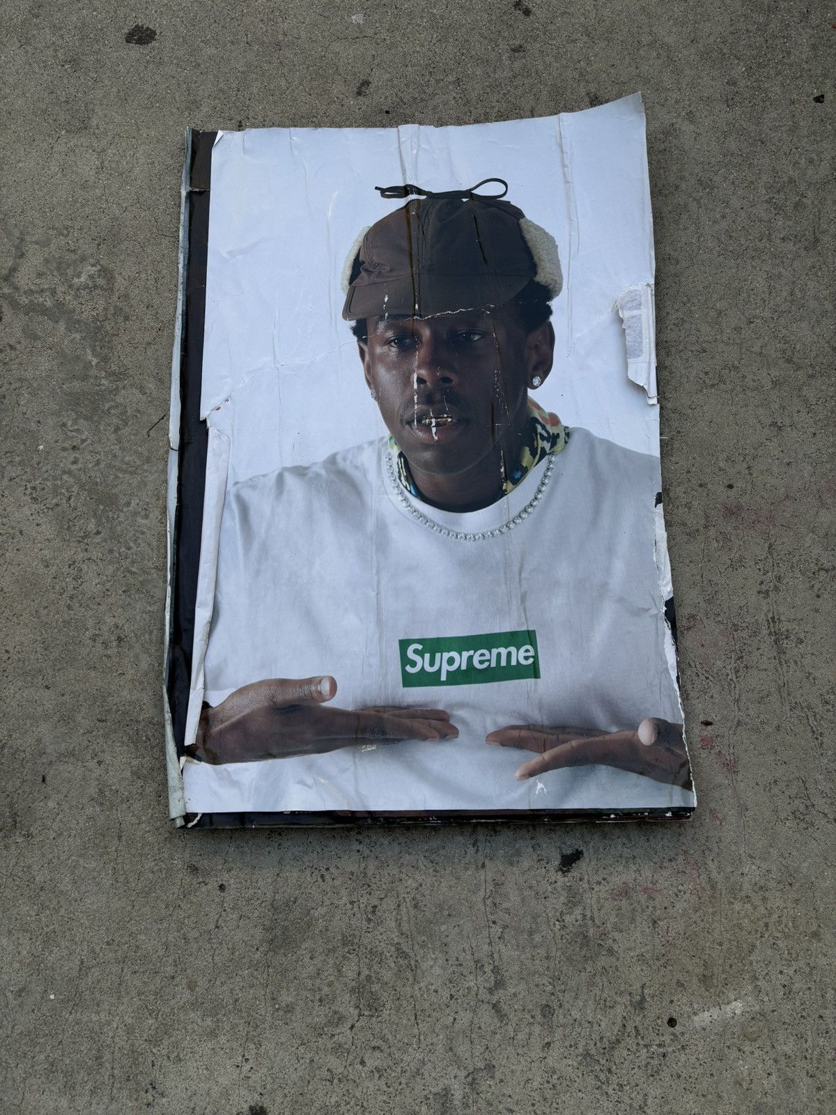 Supreme Supreme Tyler the Creator Poster (FW24) - Promotional Ad | Grailed