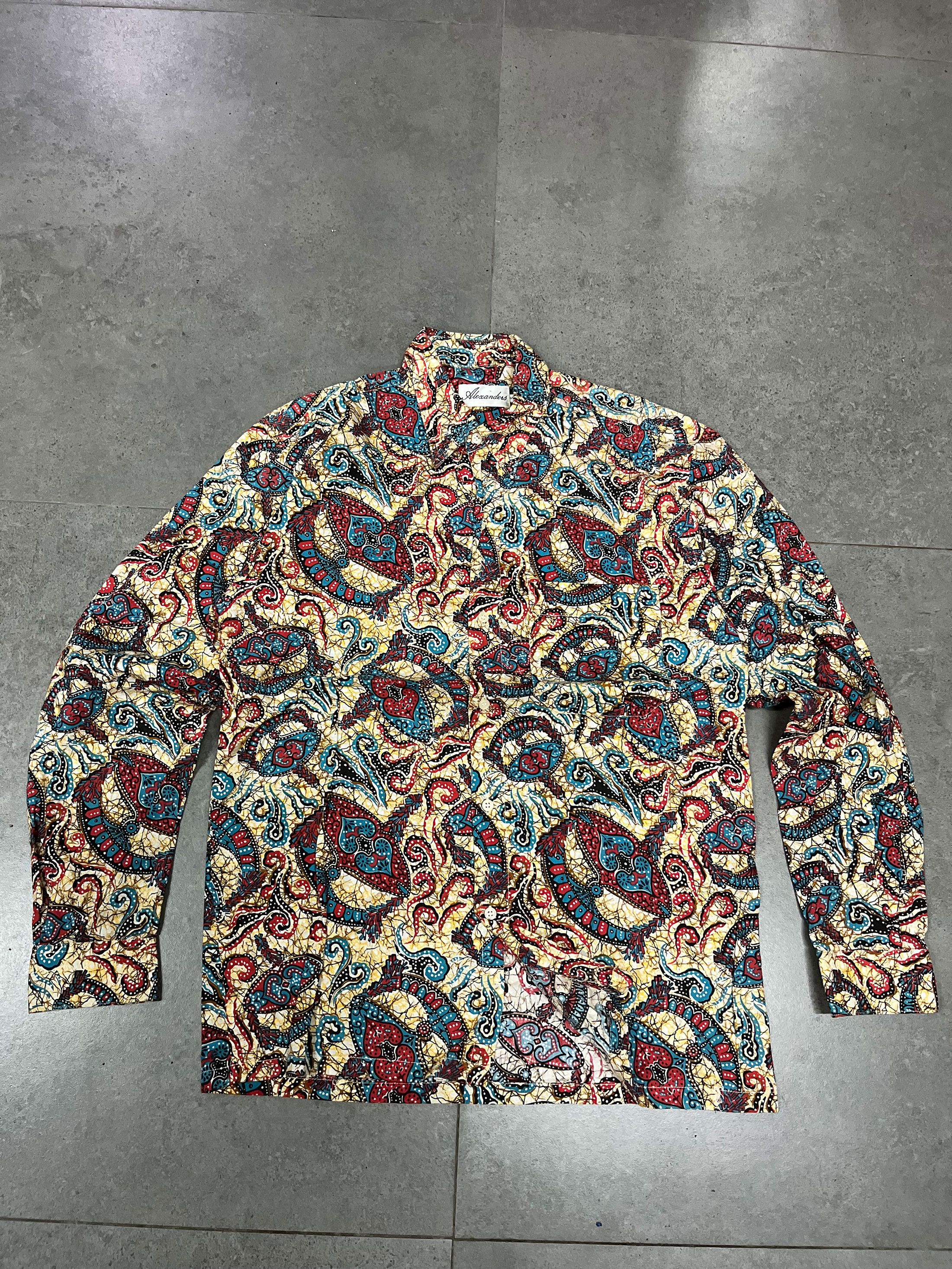 Custom × Handmade Alexanders Full Motif Dress Shirt Uniform | Grailed
