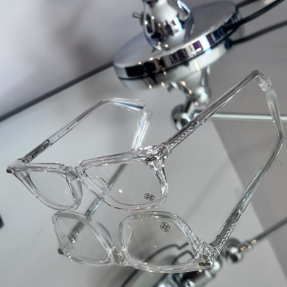 Chrome Hearts NEW Chrome Hearts LITTLE DINGER Glasses | Grailed