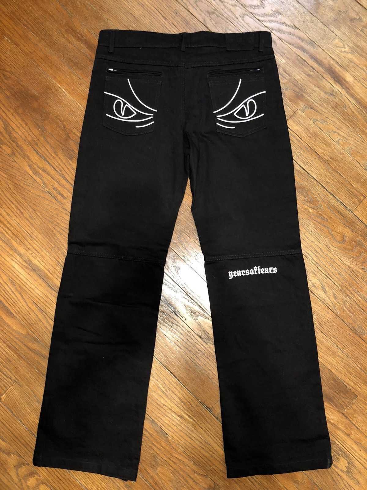 Osbbat OSBATT YEARS OF TEARS SNAKE EYES DENIM | Grailed