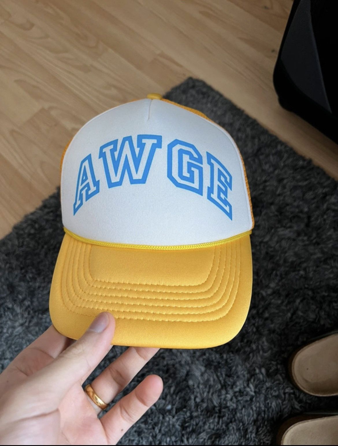 AWGE AWGE Trucker Hat / Cap x ASAP Rocky | Grailed