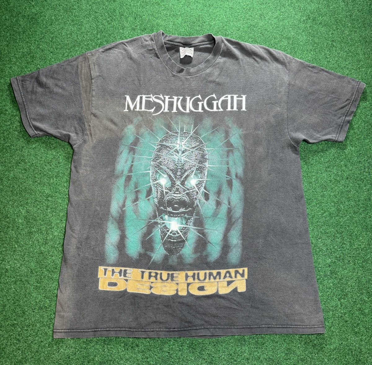 Vintage Vintage 90s RARE MESHUGGAH TRUE HUMAN DESIGN 1997 T Shirt | Grailed