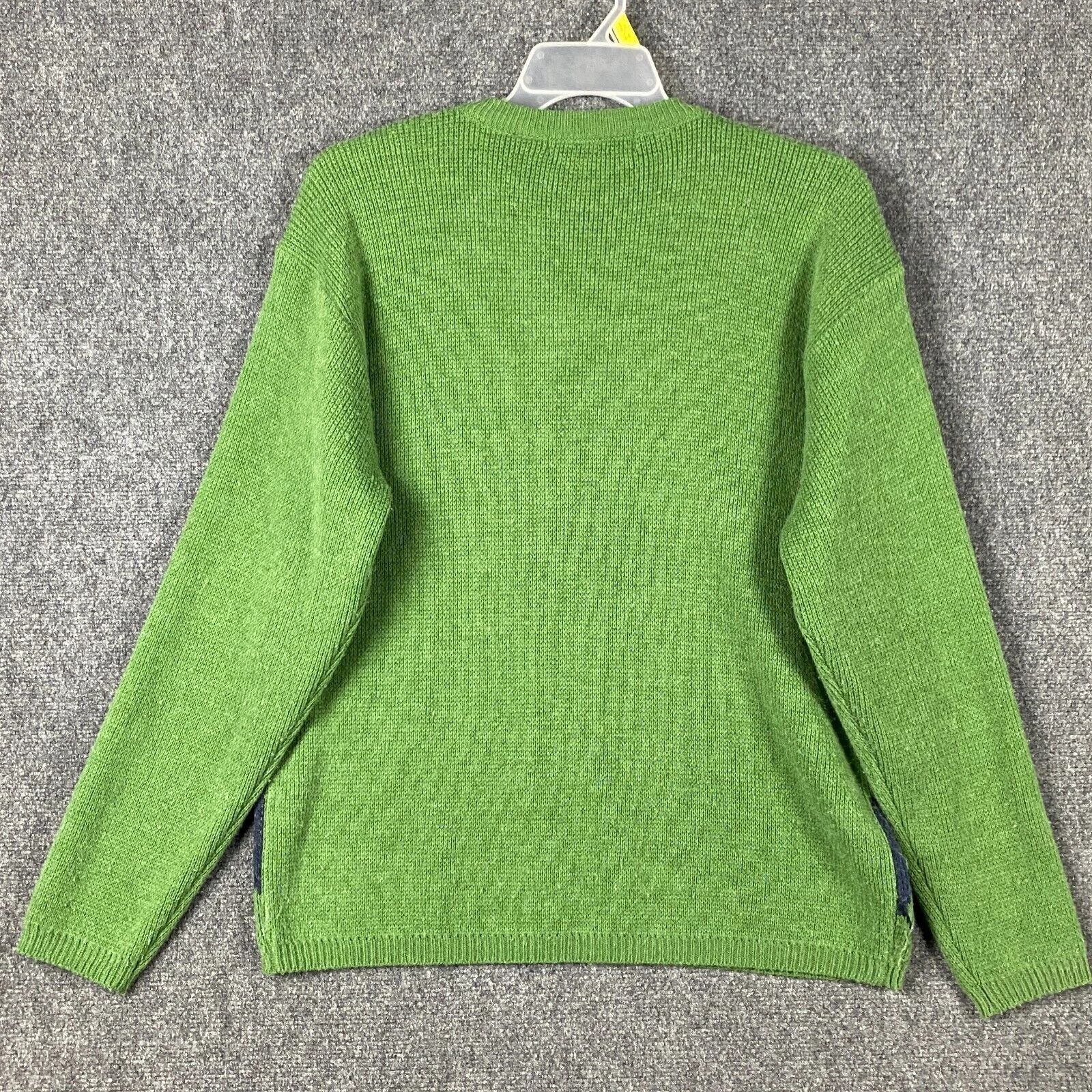 Retrofit Retrofit Sweater XL Men's Pullover Geometric Green Acrylic ...