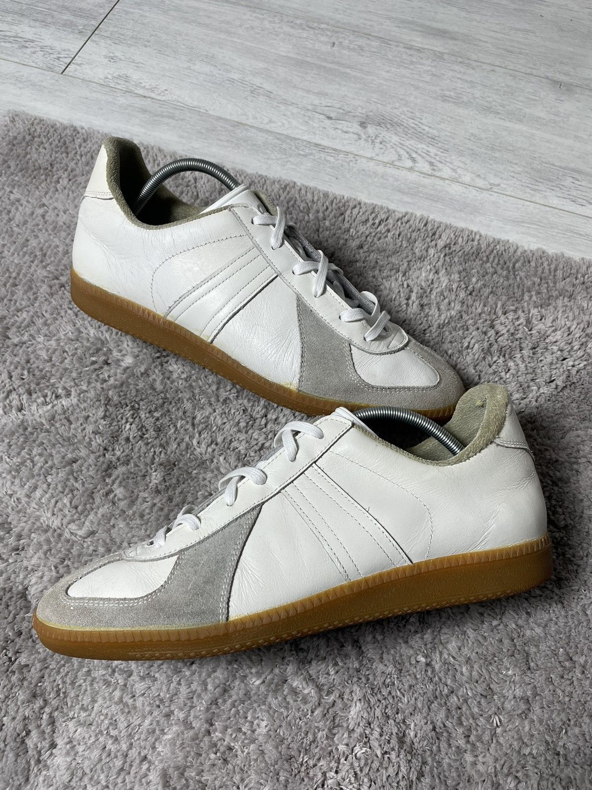 Bundeswehr × German Army Trainers × Vintage GAT BW Sport Leather Shoes ...