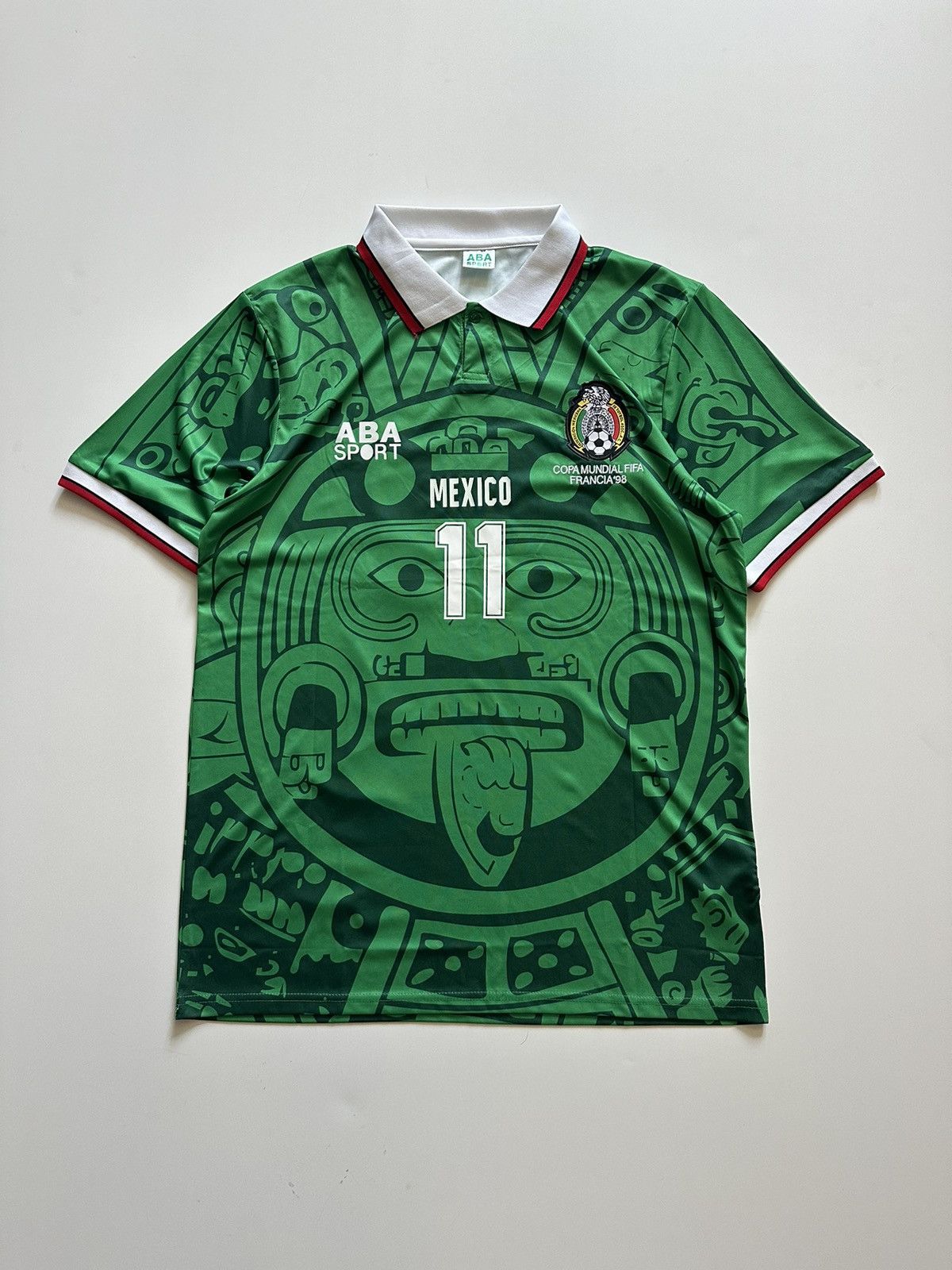 Jersey × Vintage #11 BLANCO 1997/1998 ABA SPORT MEXICO JERSEY | Grailed