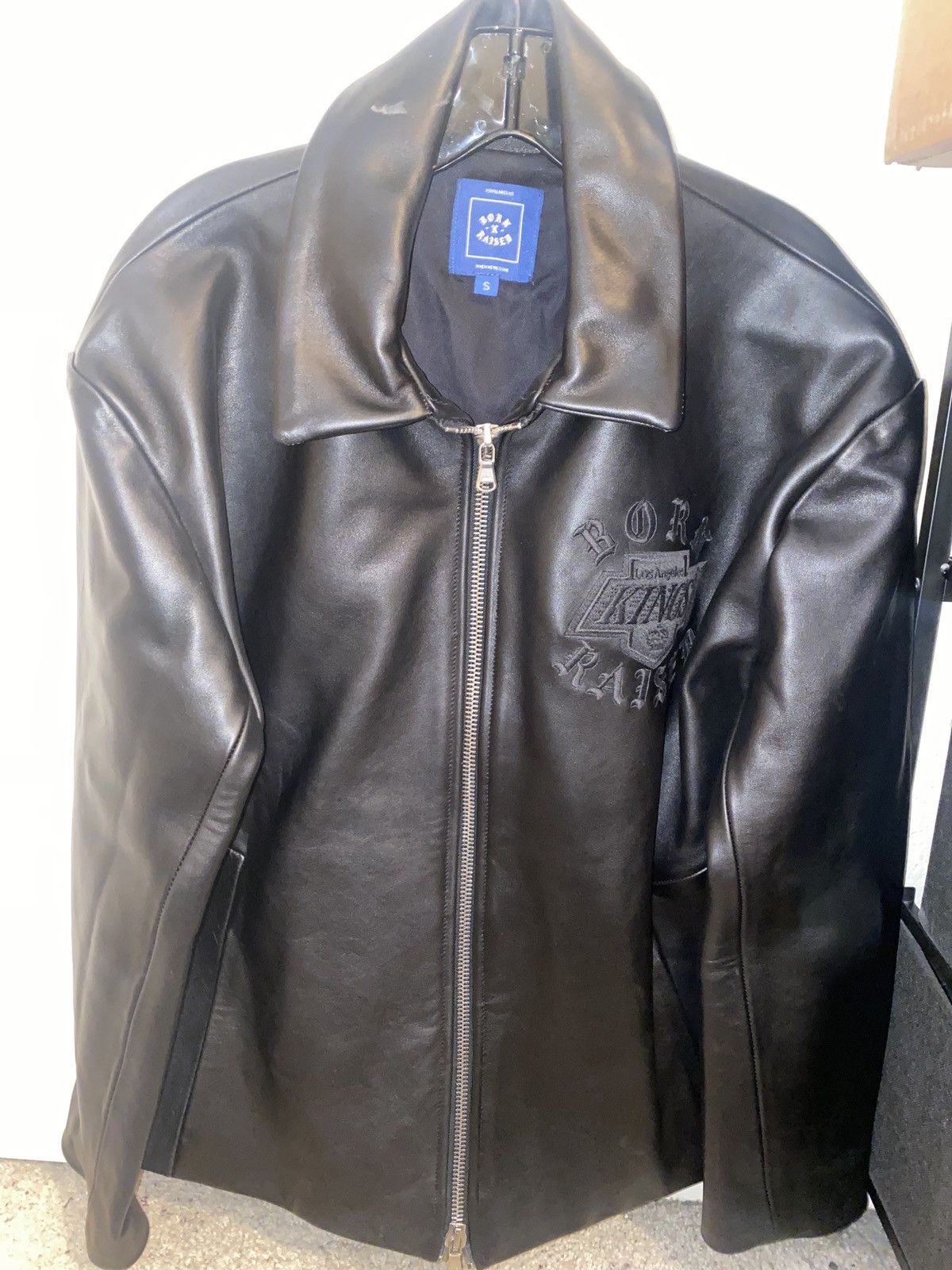 Born X Raised BXR Leather Jacket | Grailed