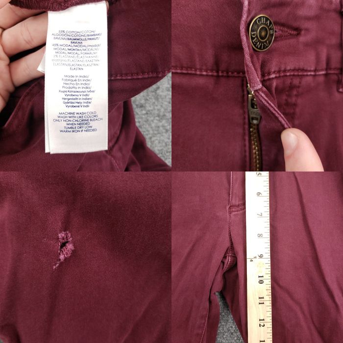 Chaps Chaps Jeans Womens 6 Mid-Rise Skinny Comfort Waist 5-Pocket Dark ...