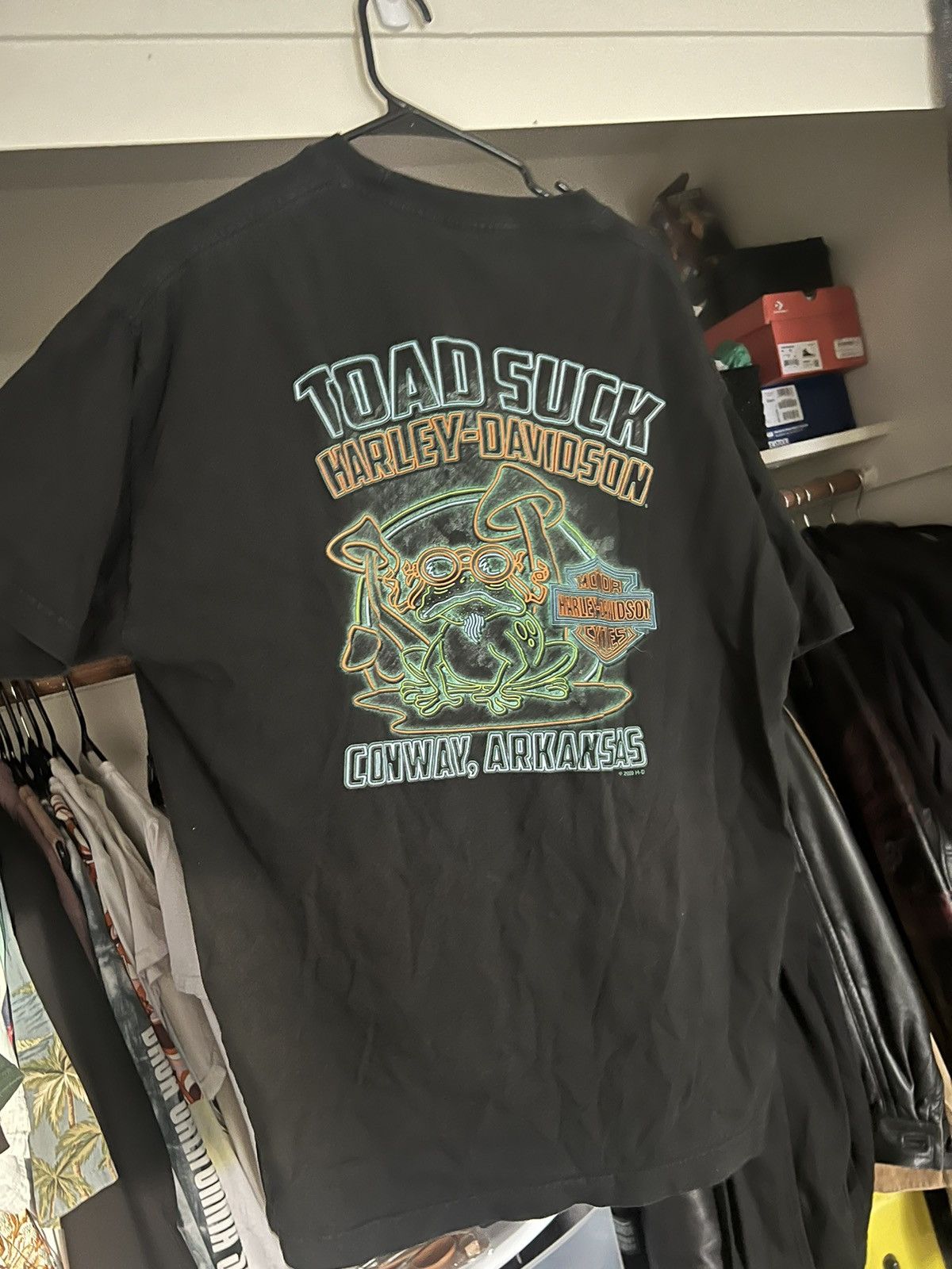 Harley Davidson Harley Davidson graphic toad tee shirt | Grailed