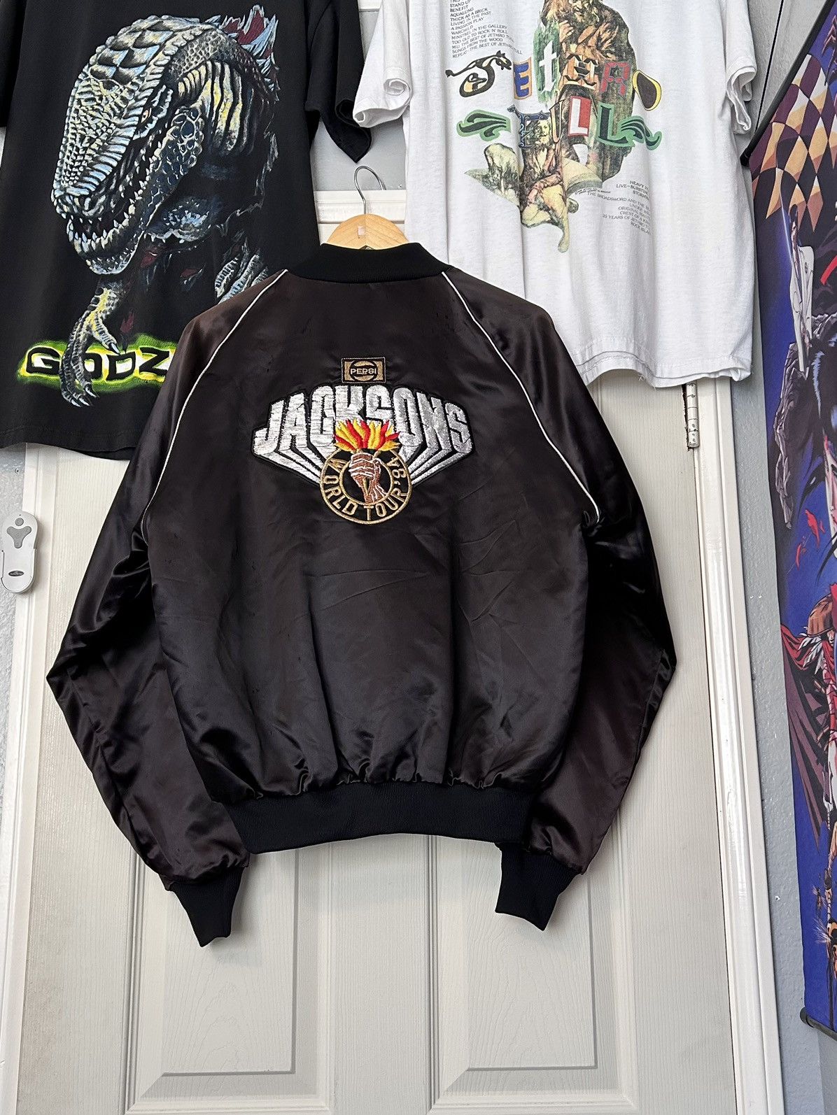 Vintage Vintage Jackson’s / Jackson 5 1984 Tour Bomber Jacket | Grailed