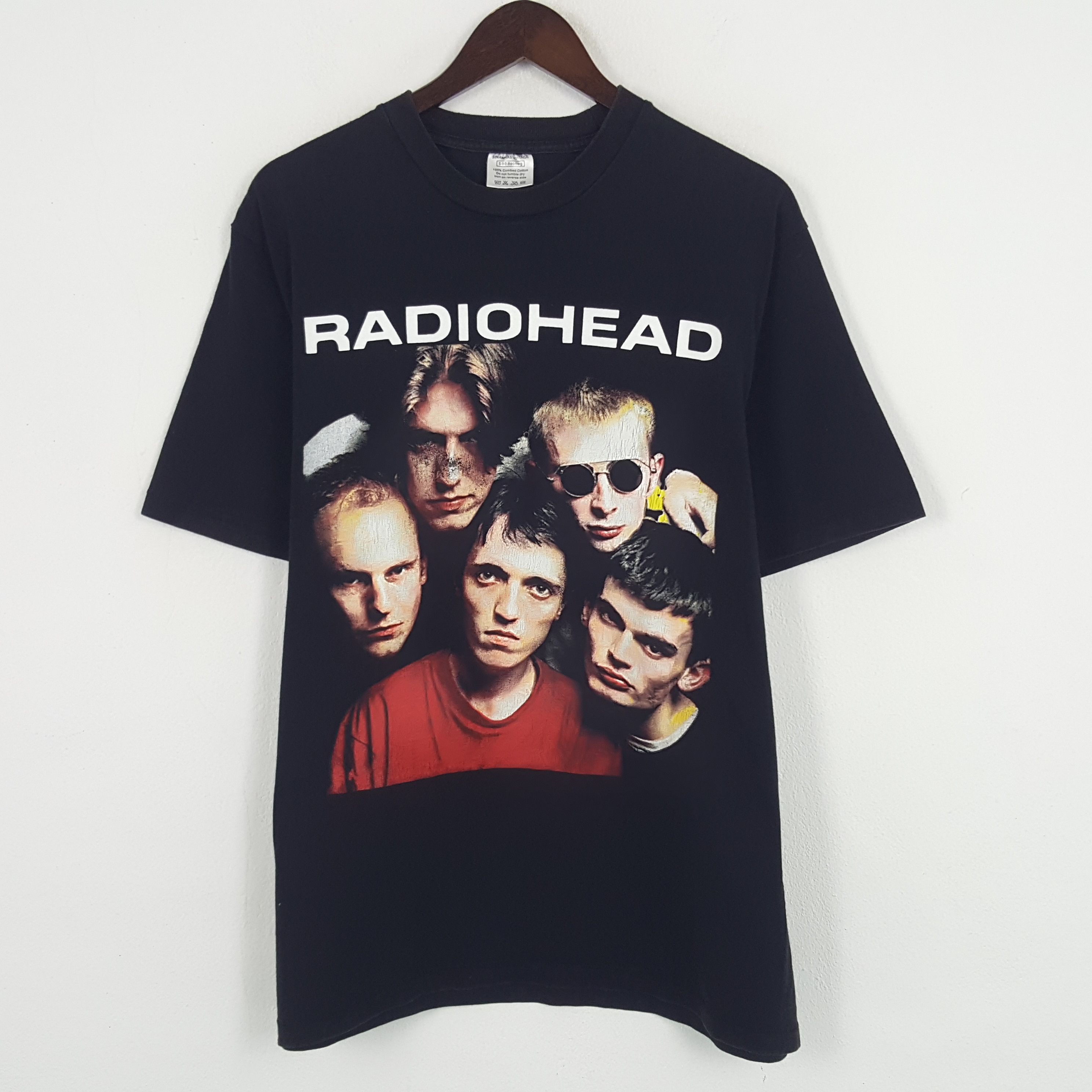 Band Tees × Rock Band × Vintage Vintage Radiohead American Rock Band ...