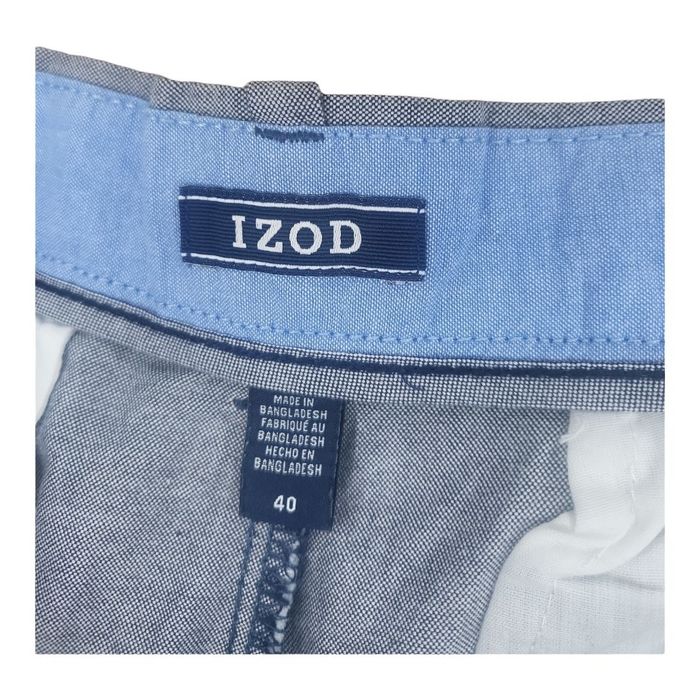 Izod NWT IZOD Newport Oxford Flat Front Sz 40 Flat Front | Grailed