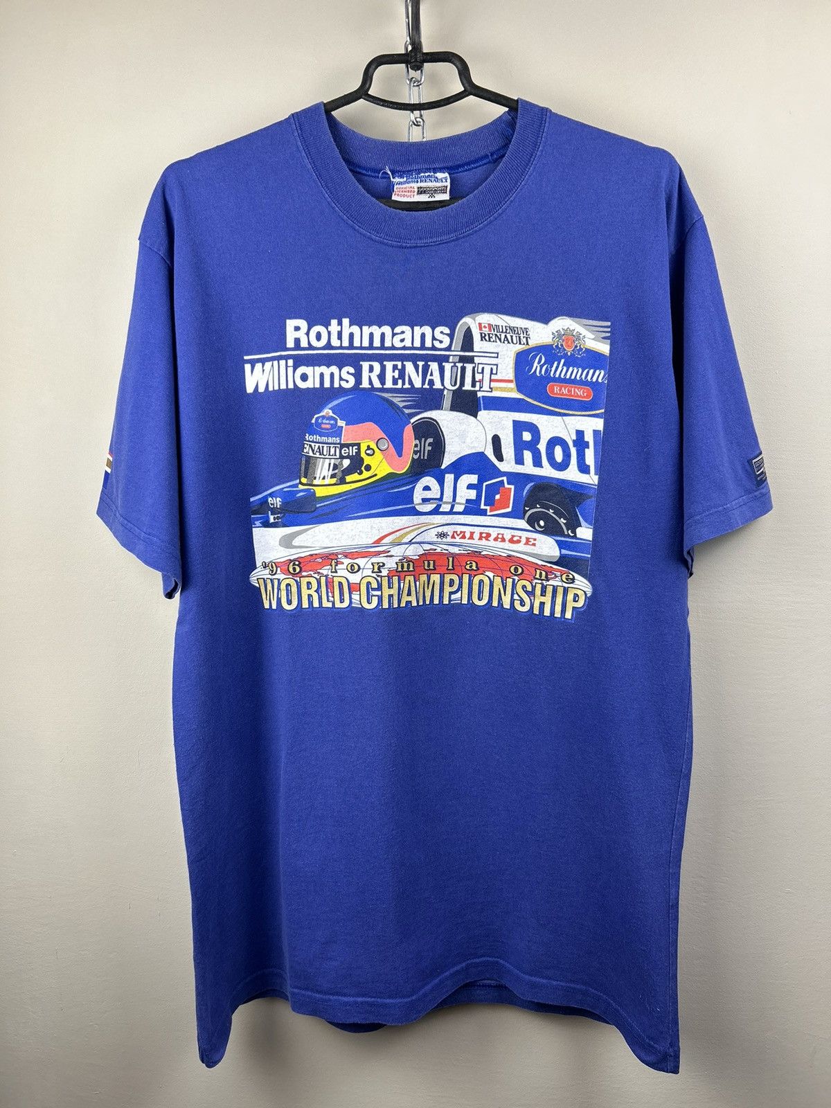Vintage Vintage 90s Rothmans Williams Renault World Champions Tee | Grailed