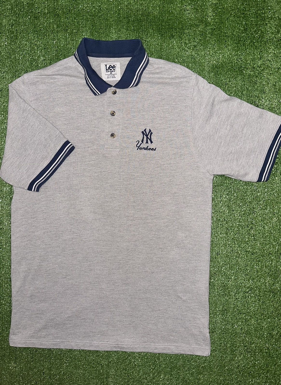Lee Rare Vintage 90's Lee Sport New York Yankees MLB Polo Shirt | Grailed