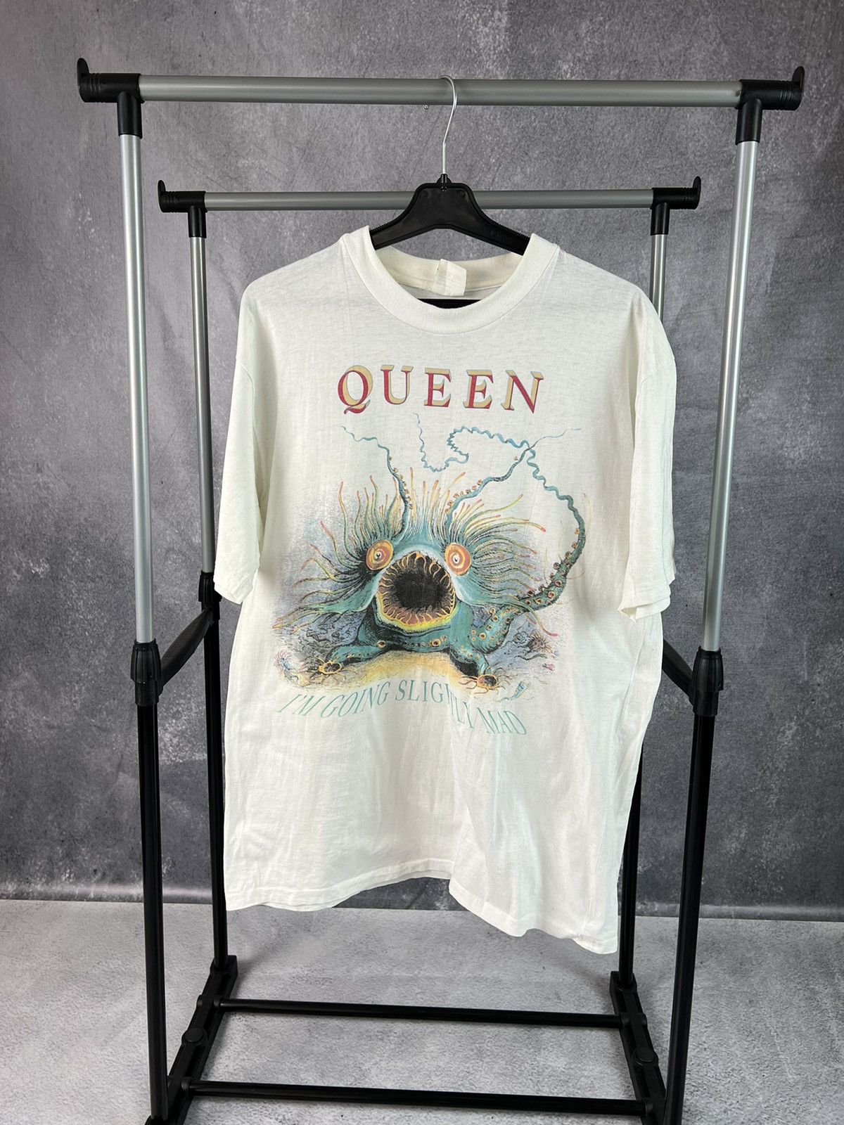 Vintage Queen promo I’m Going Slightly Man T-shirt | Grailed