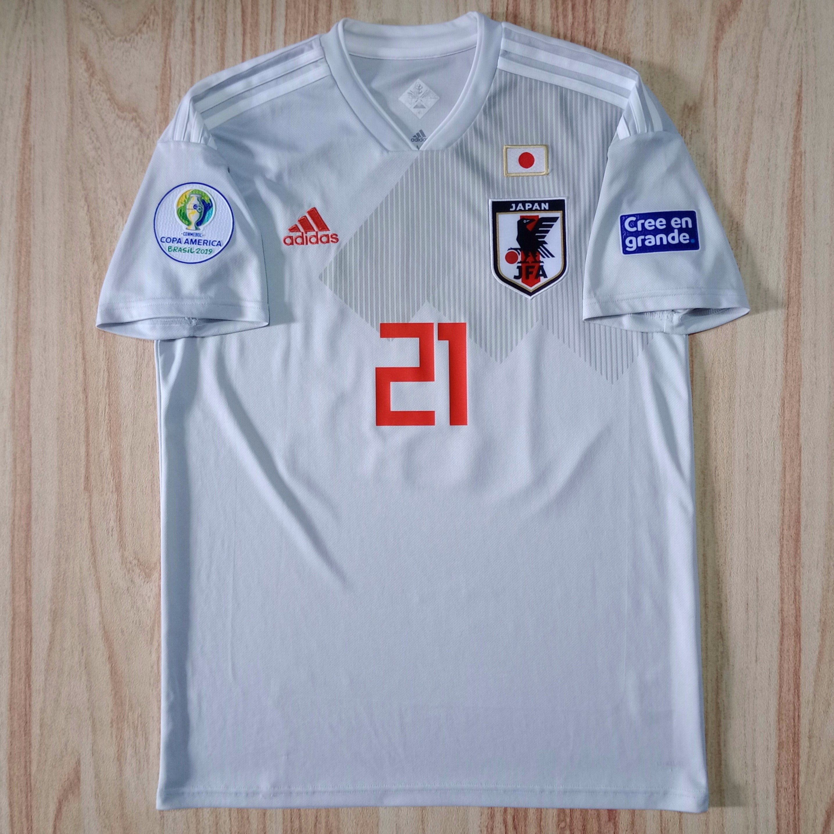 Adidas × Vintage Japan Copa America 2019 Away Jersey Takefusa Kubo 21 ...