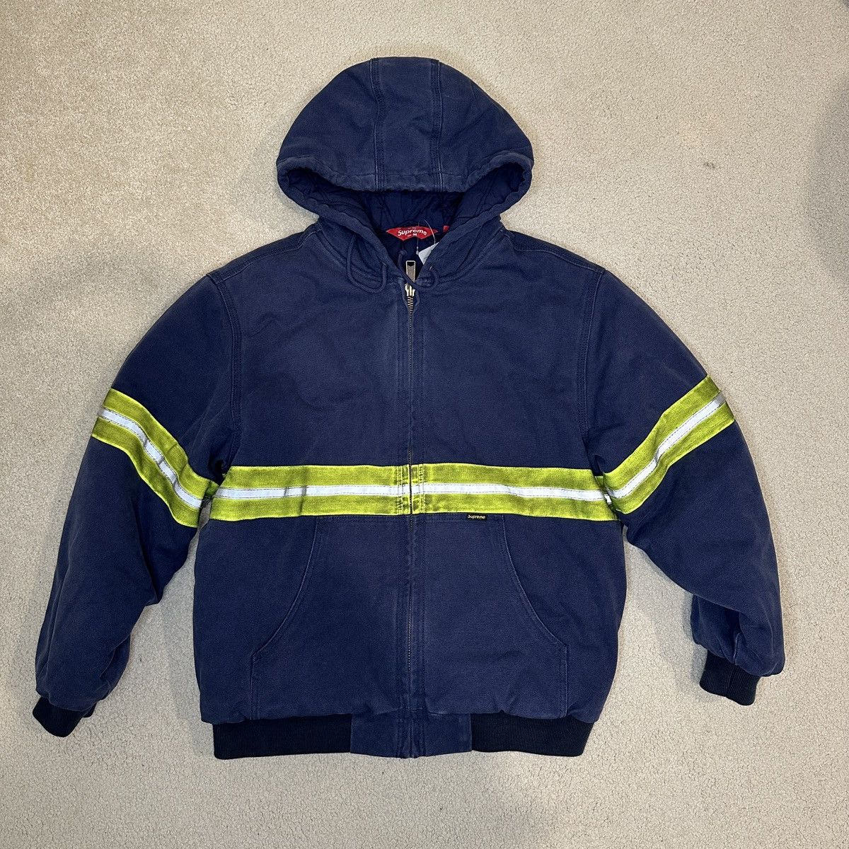 Supreme FW24 REFLECTIVE WORK JACKET | Grailed