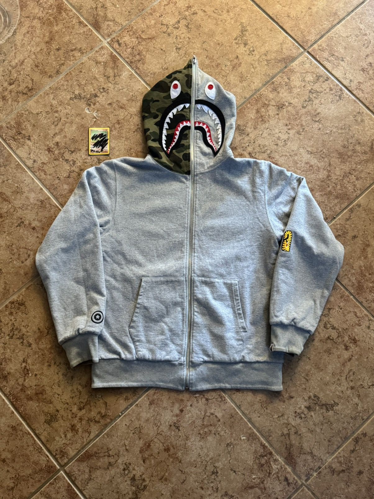 Bape A Bathing Ape Reversible Shark Zip Up | Grailed