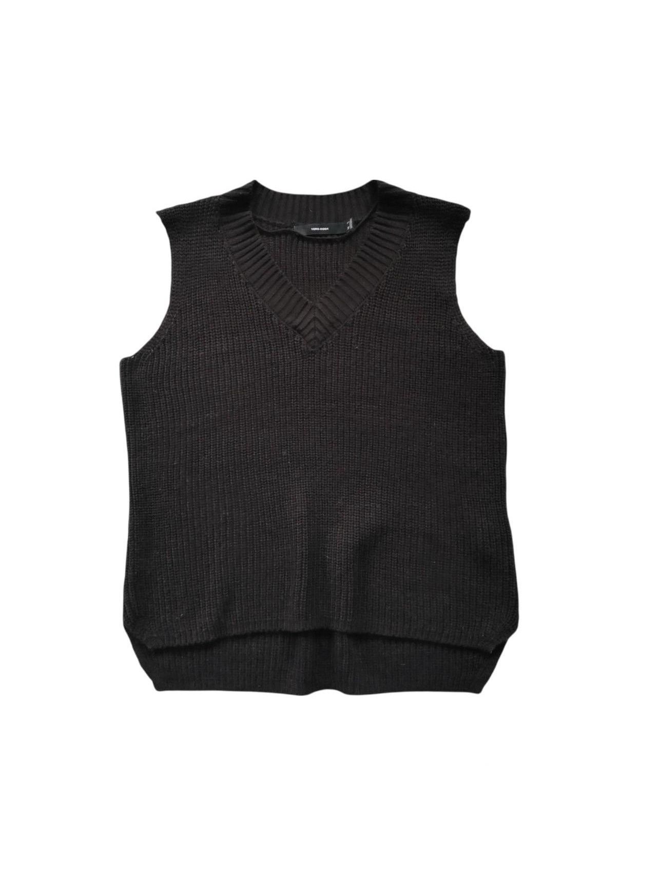 Luxury × Tyler The Creator Black V Neck Knitted Sweater Vest | Grailed