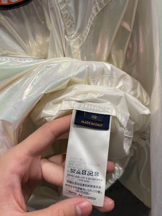 Louis Vuitton Louis Vuitton Virgil abloh iridescent runway jacket | Grailed