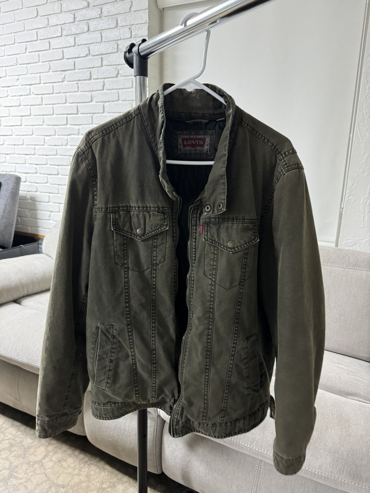 Levi's Vintage Levis Dark Green Bomber Jacket | Grailed