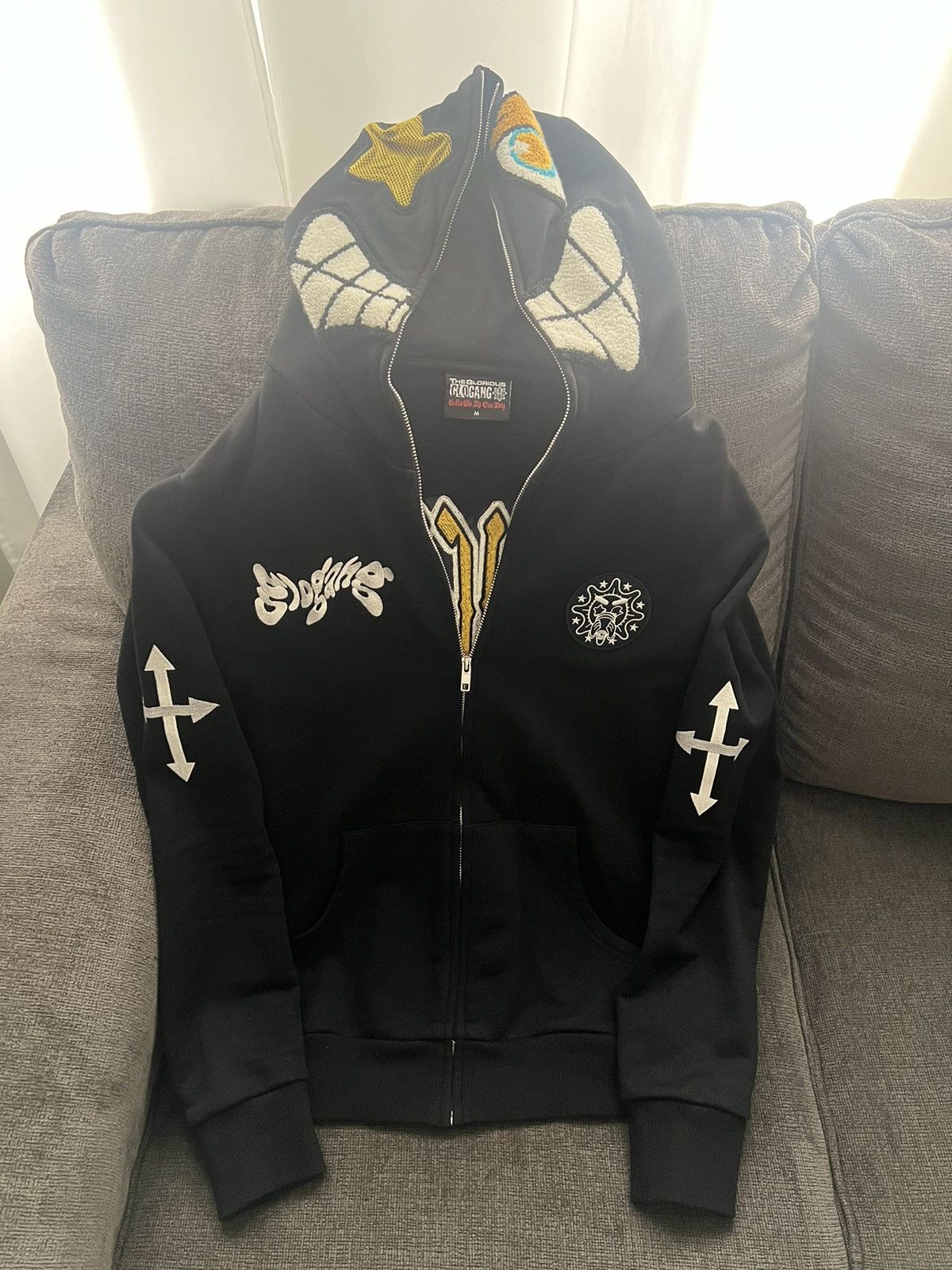 Glo Gang Glogang Zip-up | Grailed