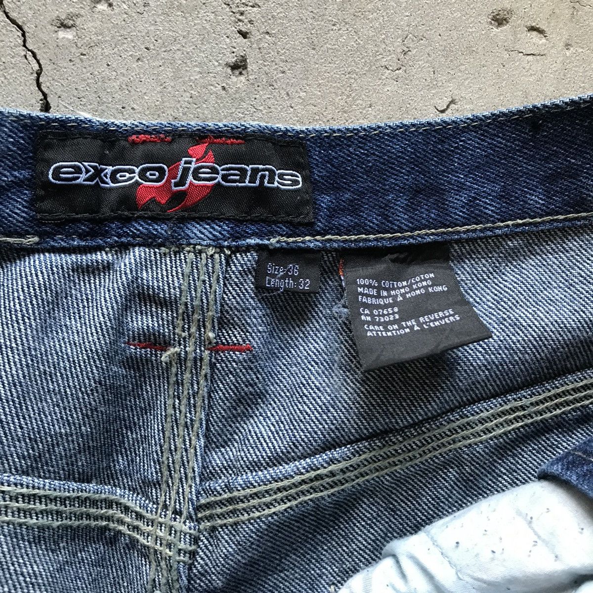 Vintage Crazy Vintage Y2K Baggy JNCO Style Exco Jeans | Grailed