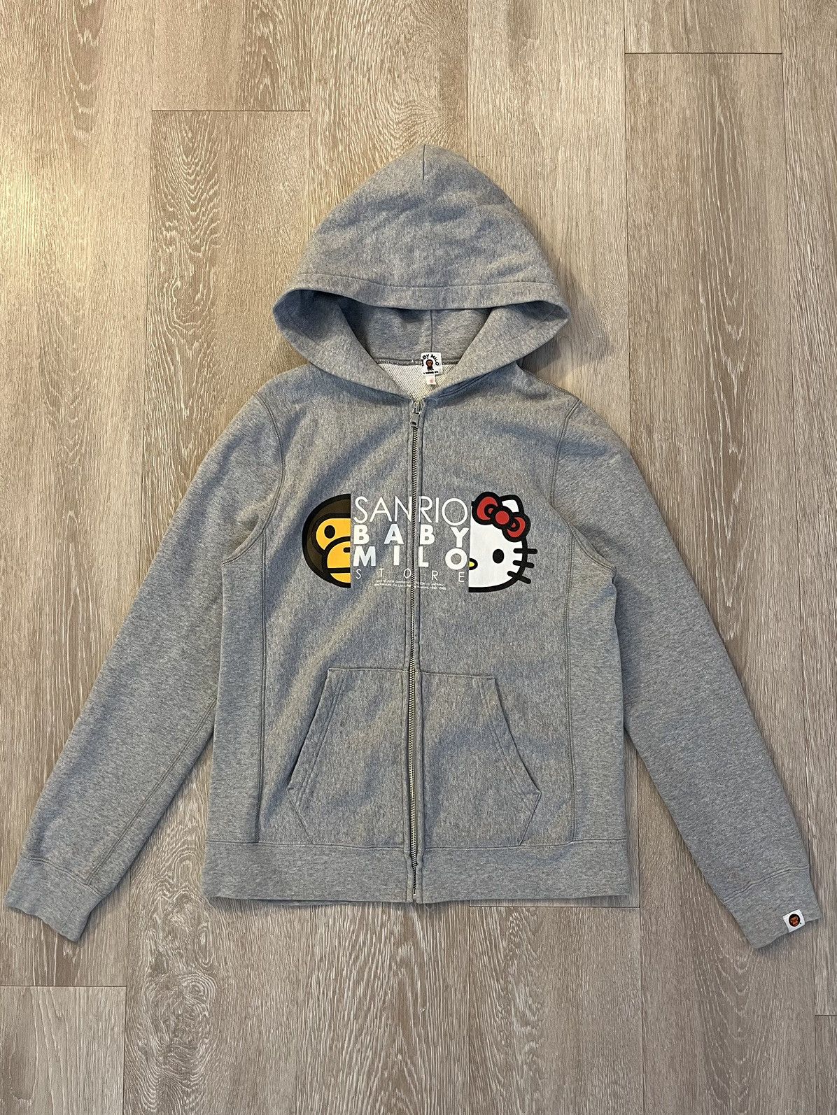 Bape Baby Milo x Sanrio Hello Kitty Zip-Up Hoodie | Grailed