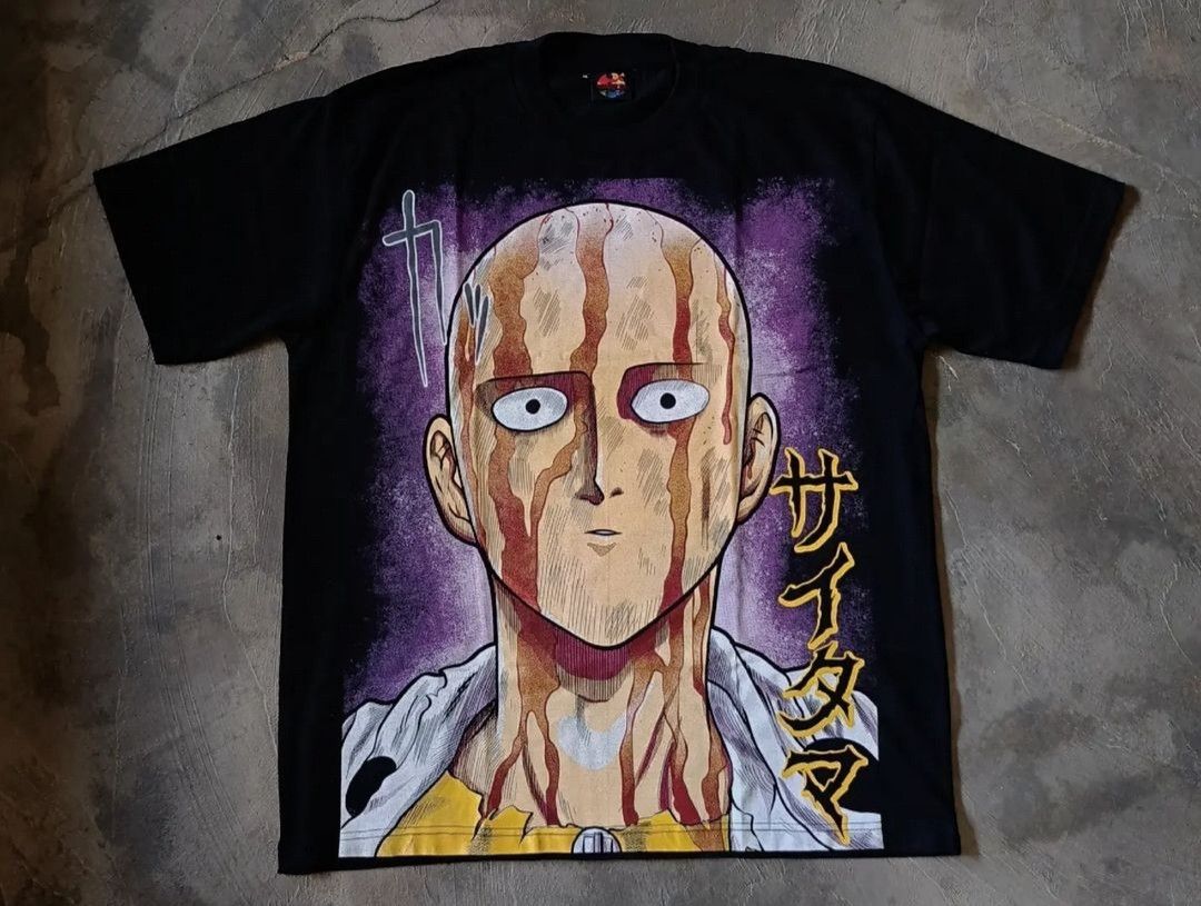 Custom ULTRA RARE One Punch Man Saitama VS Cosmic Garou | Grailed