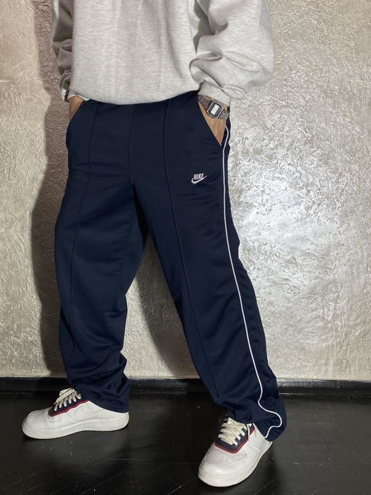 Nike Nike VTG 2000s drill sweatpant baggy retro trousers y2k rare | Grailed