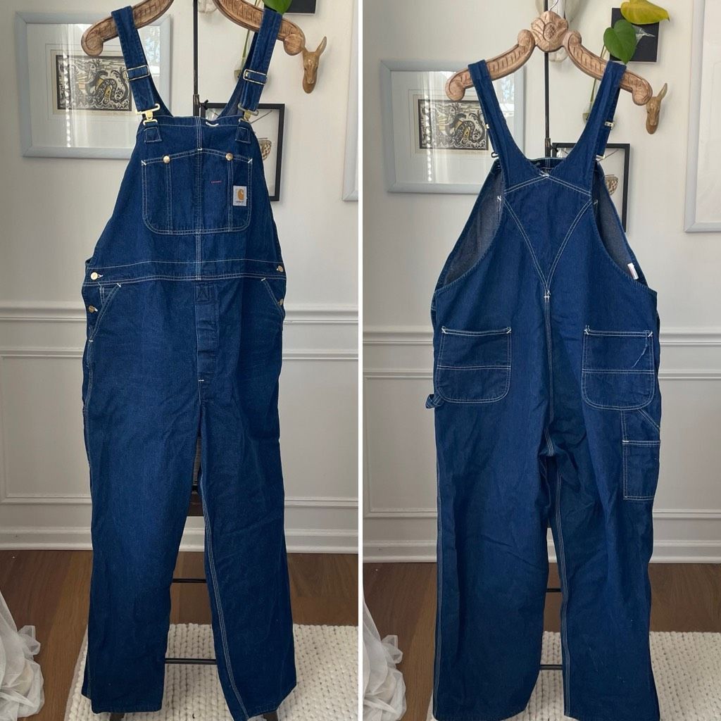 Carhartt Vintage Carhartt Mens 88FB Denim High Back Bib Overalls 70s ...