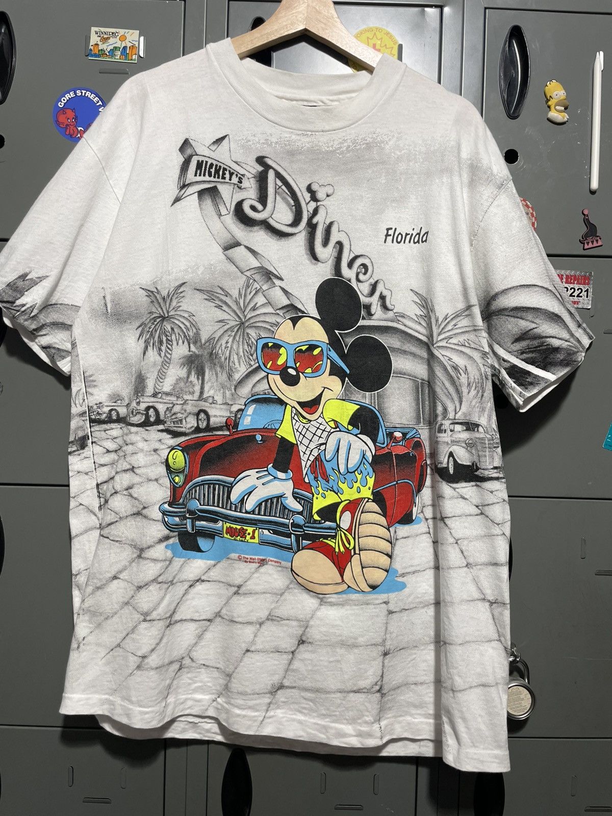 Disney × Made In Usa × Vintage 90s Mickey Mouse Disney Florida aop ...