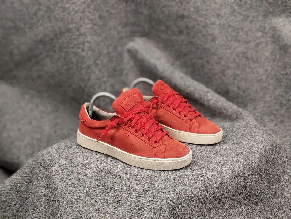 Designer × Luxury × Santoni Santoni Design Orange women's Leather suede ...