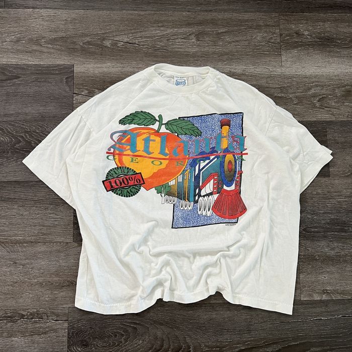 Vintage Vintage 90s Freaknik Style Atlanta Georgia boxy t shirt | Grailed