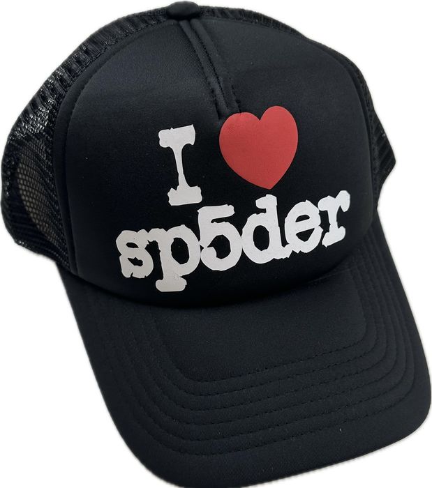 Spider Worldwide Sp5der I ️ Sp5der Trucker Hat | Grailed
