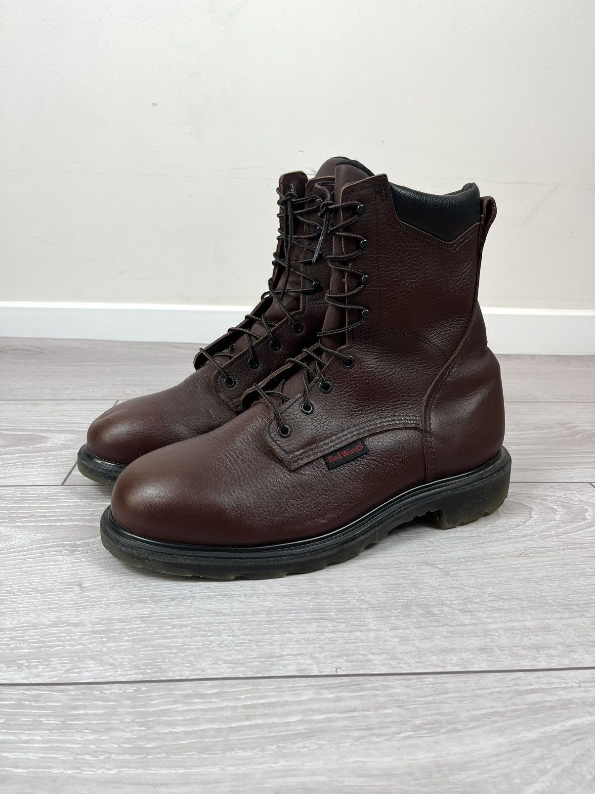 Red Wing Red Wing Industrial Brown Leather Working Boots | Grailed