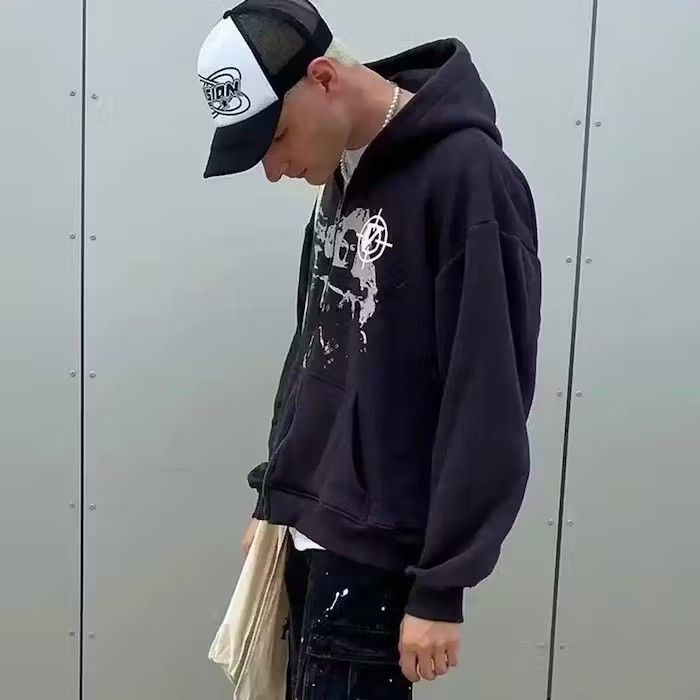 Vintage Punk Y2K Target Practice Hoodie | Grailed