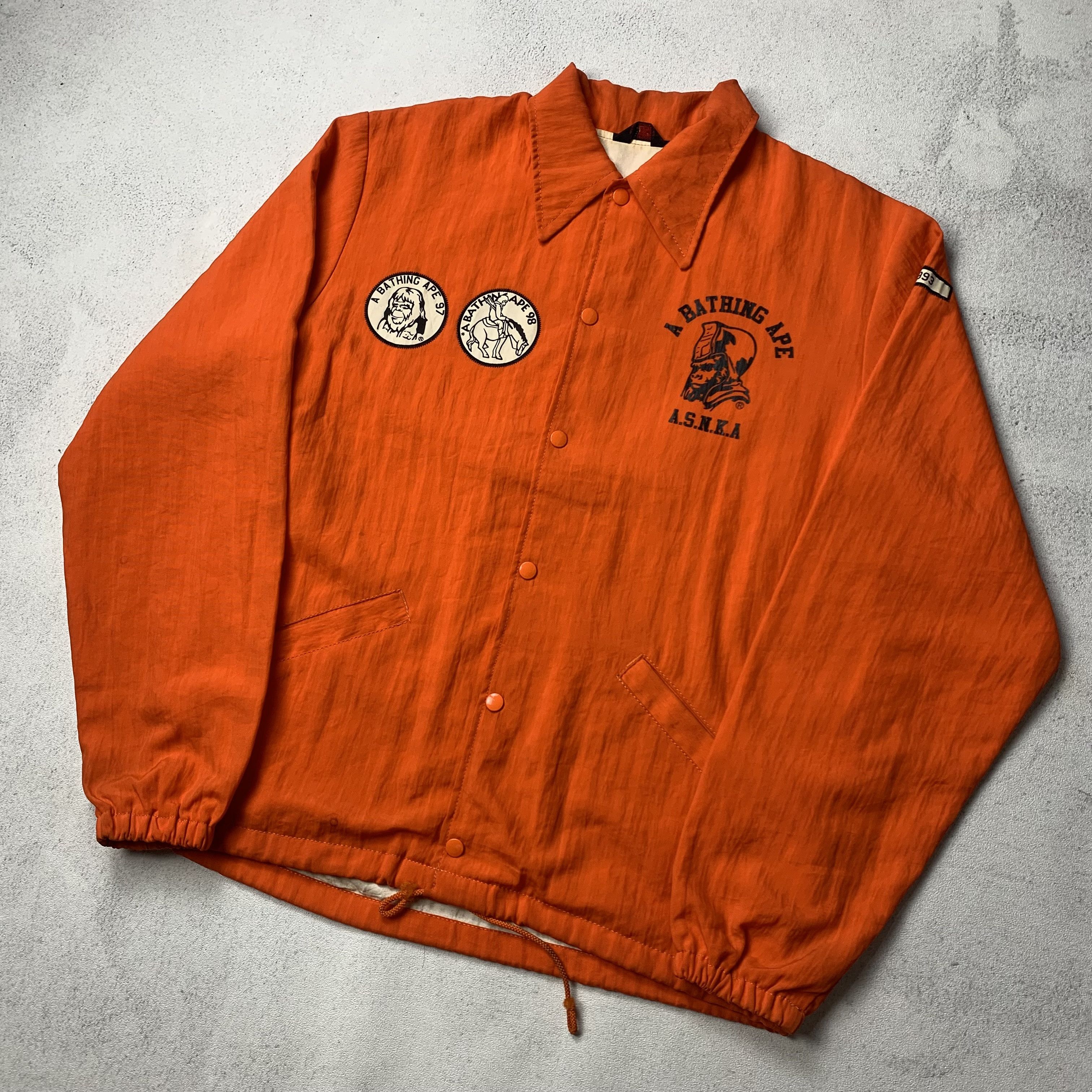 Bape A Bathing Ape General Coach Jacket | Grailed