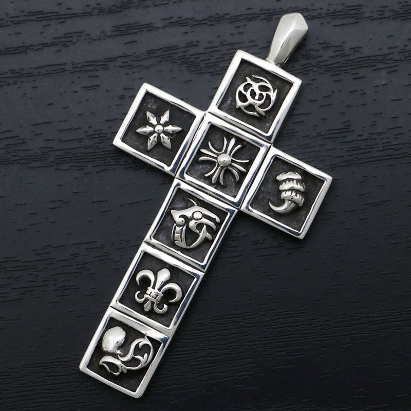 Chrome Hearts Chrome Hearts Multiframe Cross Pendant | Grailed