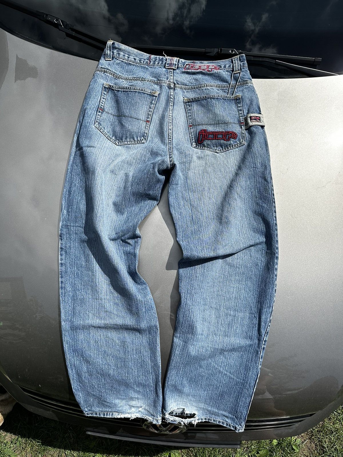 Vintage Vintage y2k 90s Johnny Blaze Baggy Jeans (ecko unltd rap | Grailed