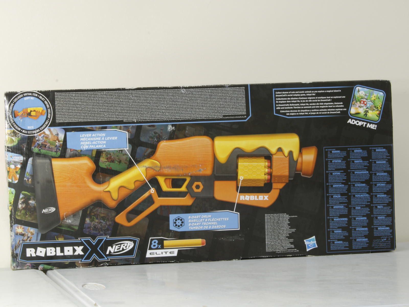 NEFF Roblox X Nerf Adopt Me! Bees Blaster | Grailed