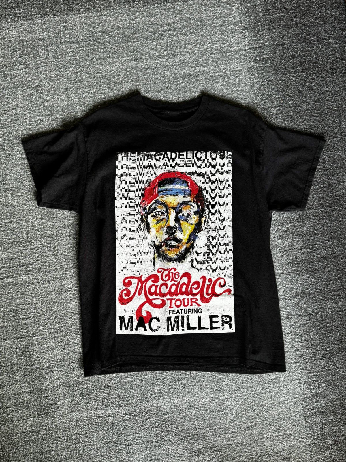 Band Tees × Mac Miller × Streetwear Mac miller Macadelic Tour Tee | Grailed