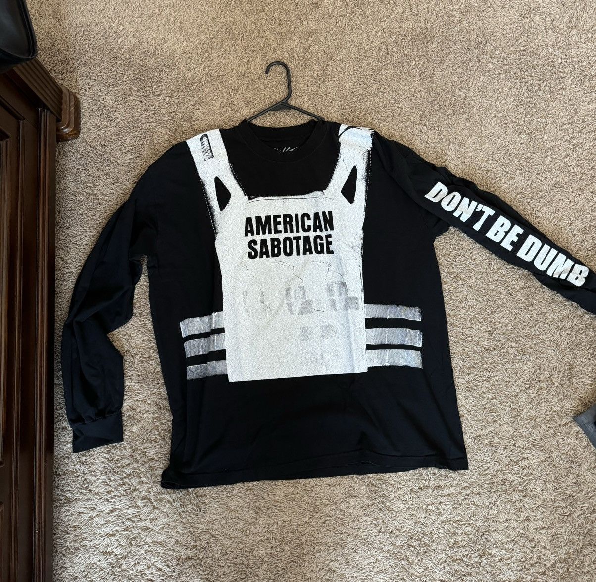 A$AP Rocky × AWGE AWGE x ASAP ROCKY American Sabotage Bulletproof Vest ...