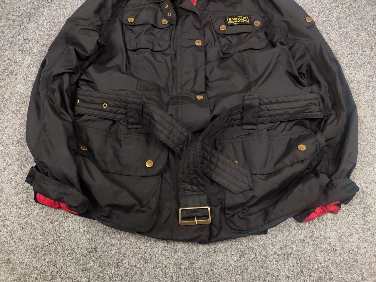 Barbour Barbour International Waterproof rainbow Belt Light Jacket ...