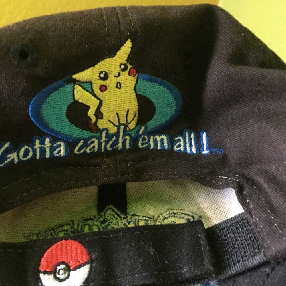 Pokemon × Vintage 90s Vintage Pokemon Hat Cap Mewtwo anime cartoon ...