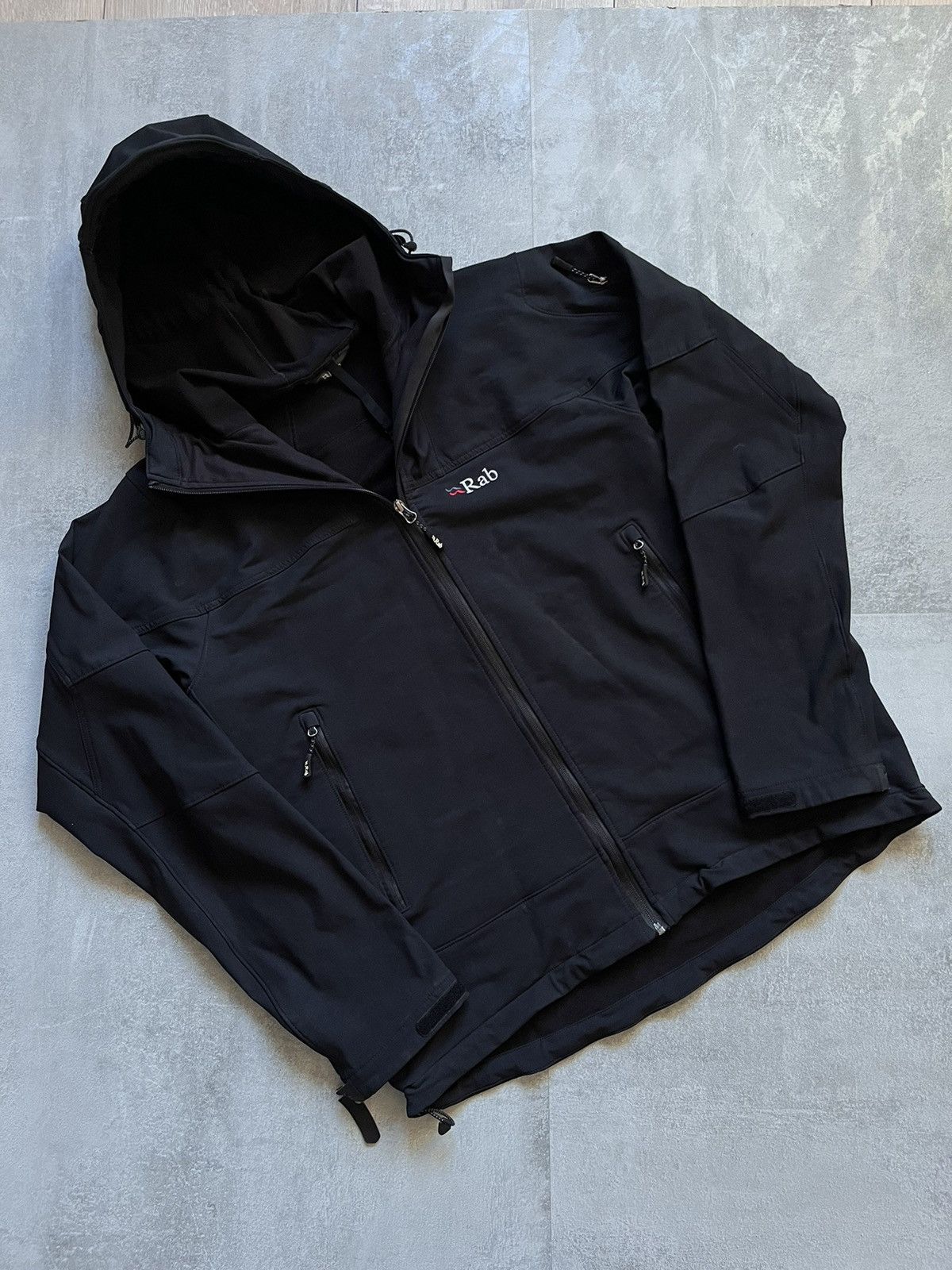 Rab RAB Exodus Softshell Outdoor Jacket Weatherproof Gorpcore XL | Grailed