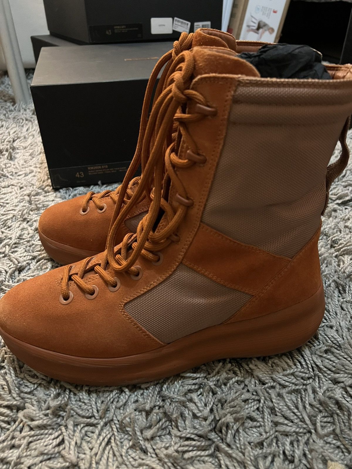 Kanye West Yeezy Season 3 Combat Boot | Grailed